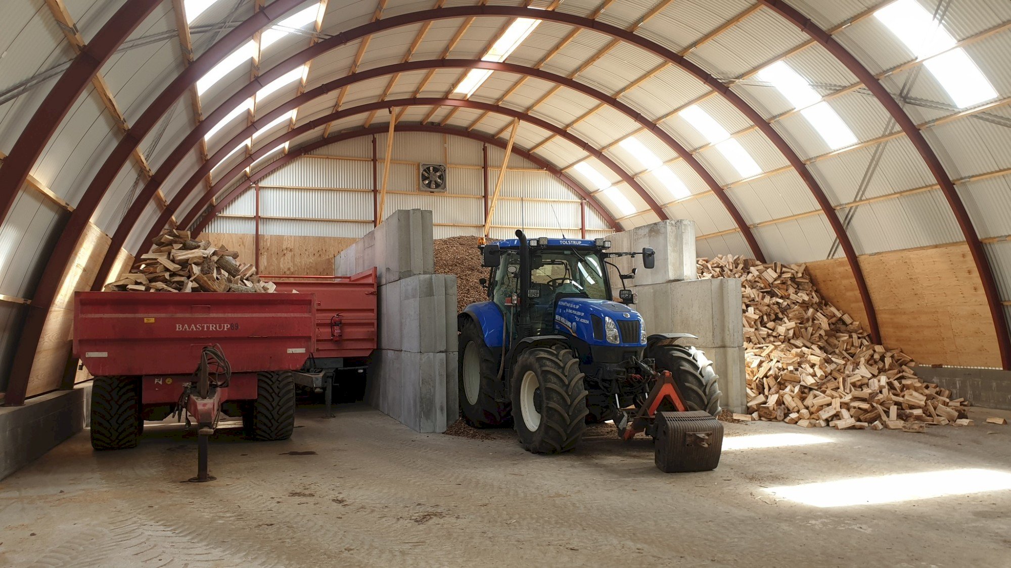 Round arched buildings