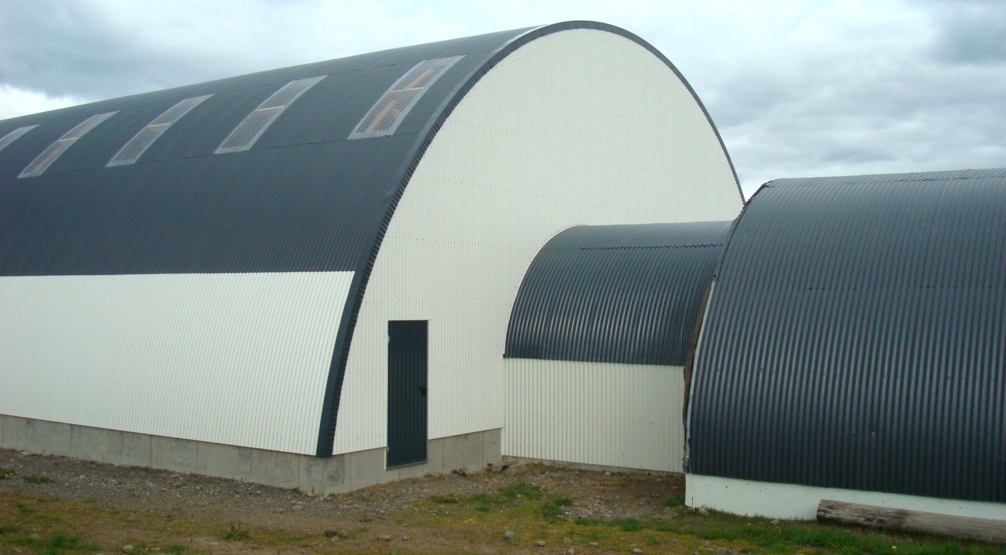 Round arched buildings